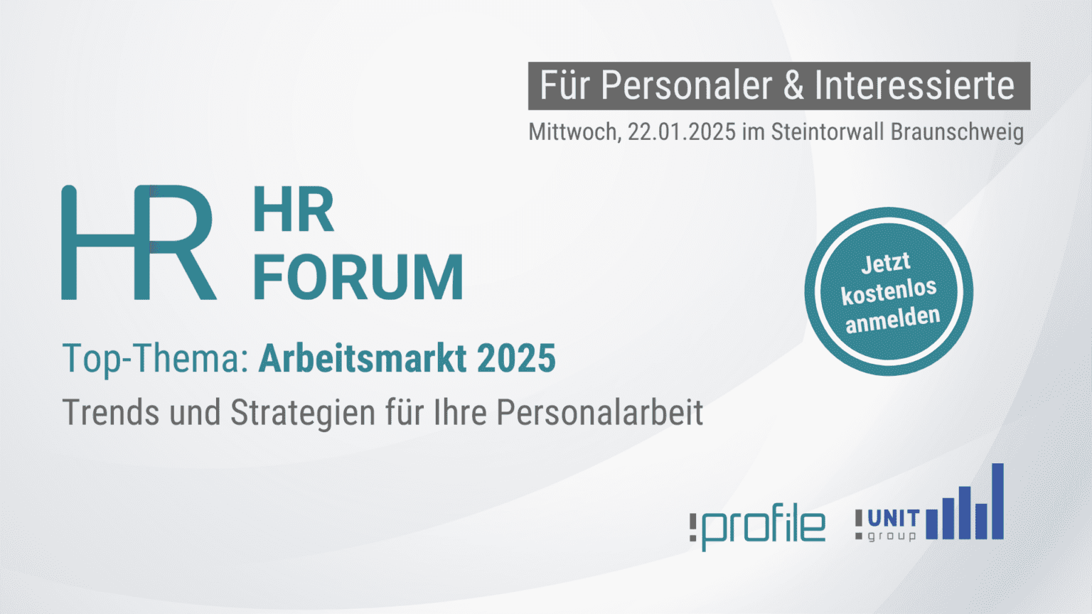 HR Forum: The labor market in 2025 – trends and strategies for your HR work